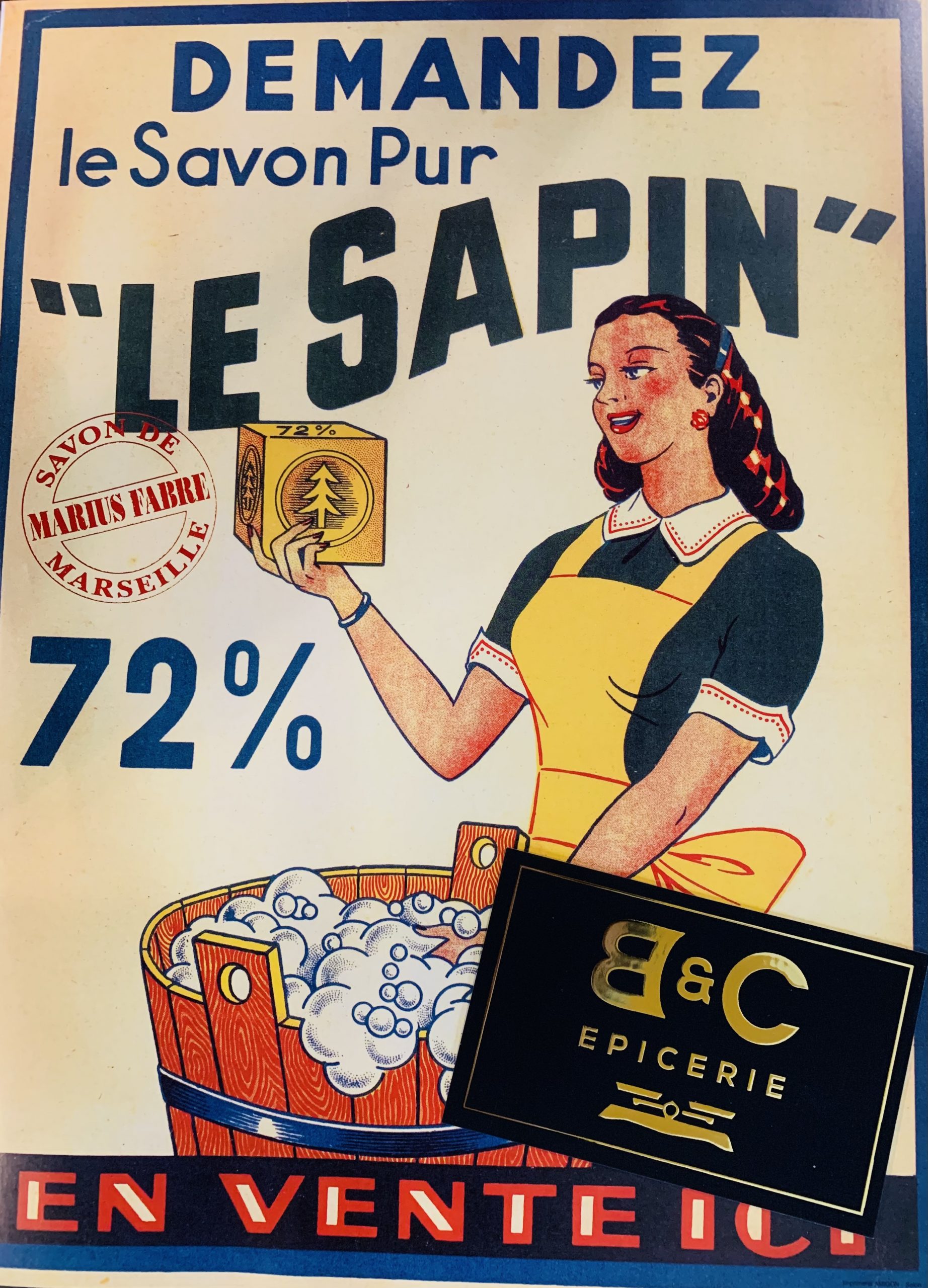 Marius Fabre, l’iconique Savon de Marseille – BC EPICERIE
